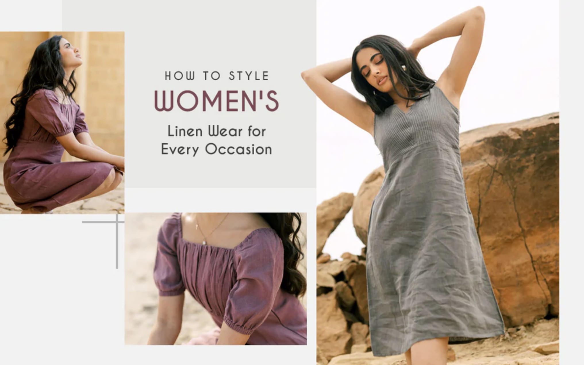 How to Style Our Linen Collection for Different Occasions – Locus Solus Studio